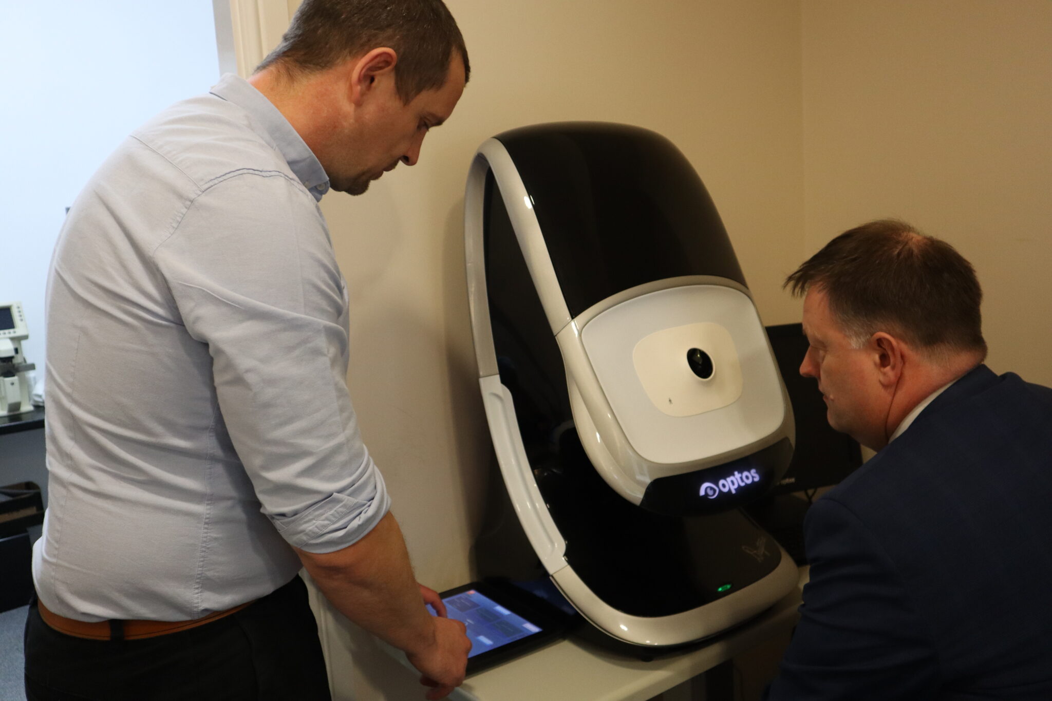 Optomap Retinal Scan - Gareth Roberts Opticians